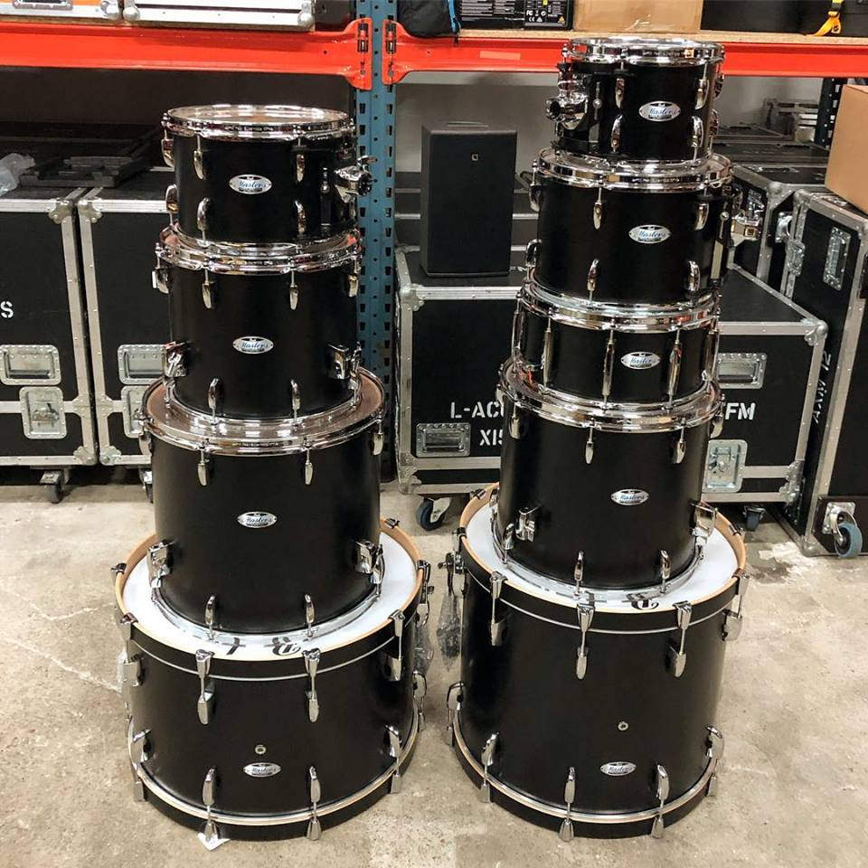 Rent Pearl Masters drum set - TFM | Sound | Light | Video