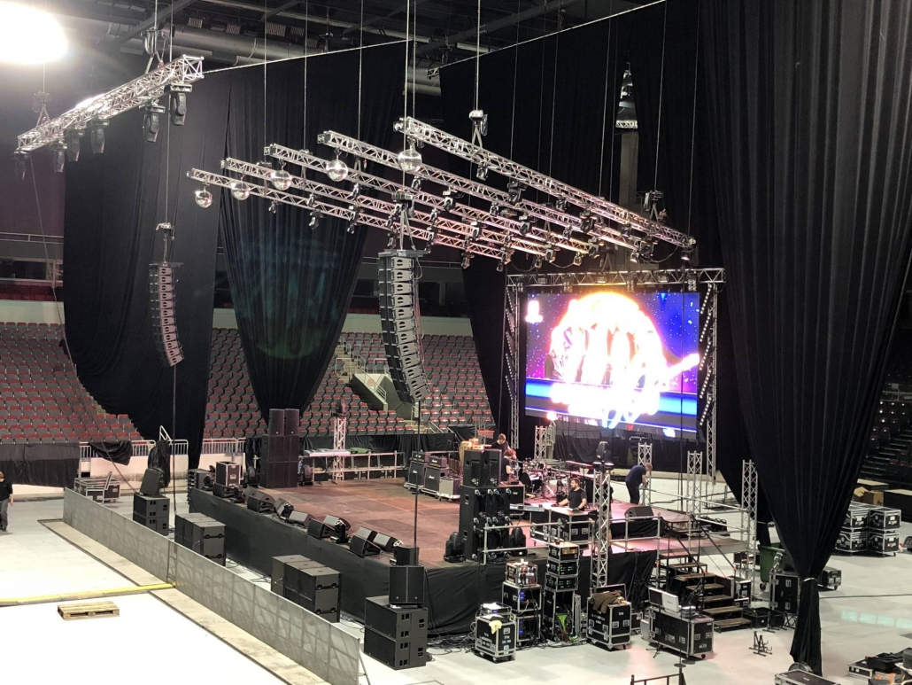 Destination 80'th in Arena Riga, Latvia - TFM | Sound | Light | Video